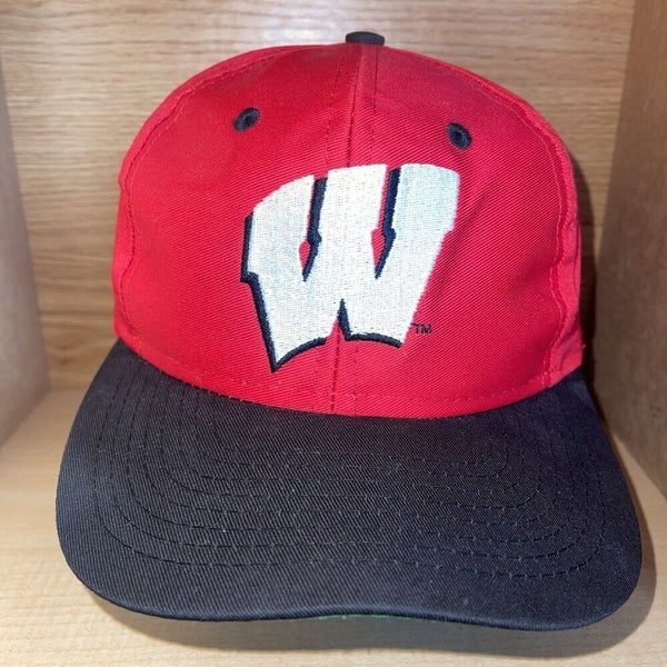 Vintage Wisconsin Badgers Competitor Snapback Hat Cap Rose Bowl NCAA ...