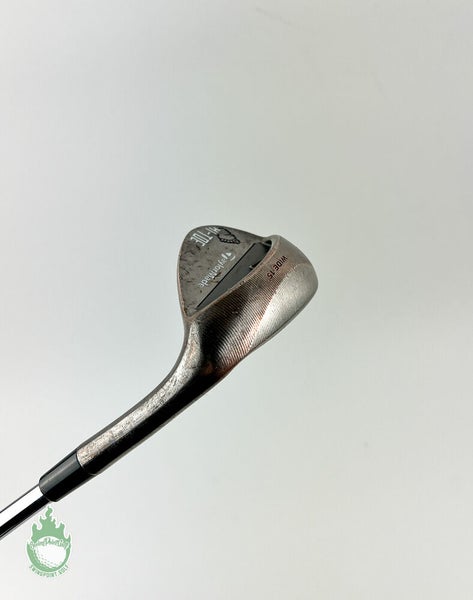 Used RH TaylorMade Hi-Toe Bigfoot RAW Wedge 56*-15 115g Stiff Steel ...