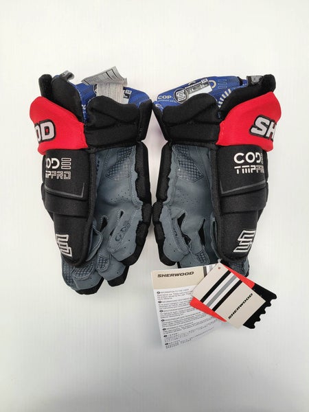 Sher-Wood Code TMP Ottawa Senators Pro Stock Gloves 14" | SidelineSwap ...