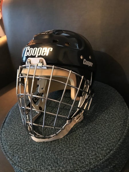 FREE SHIPPING Goalie Combo Cooper SK 2500 L helmet + Cooper HM50 ...
