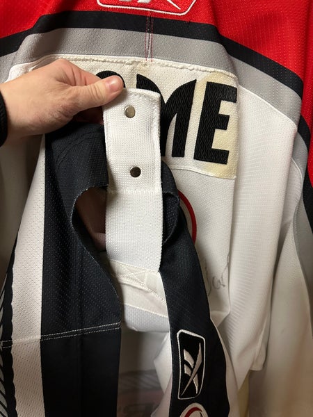 Game-Worn, Signed Aaron Rome Portland Pirates Jersey | SidelineSwap ...