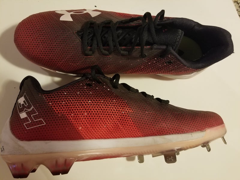 UA Harper Metal Low Top Baseball Spikes | SidelineSwap | Buy and Sell ...