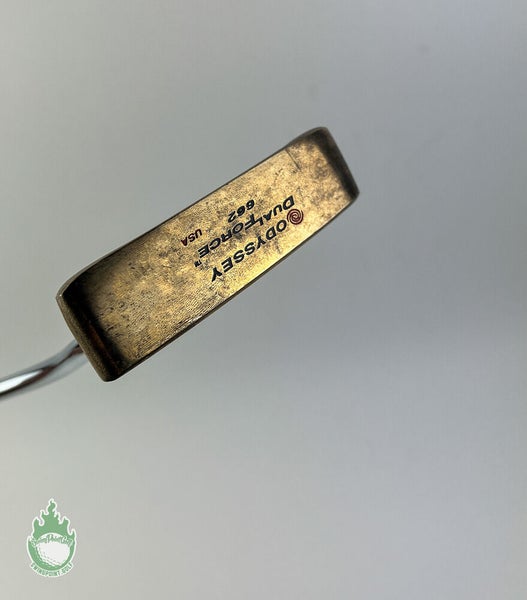 Used RH Steel Odyssey Dual Force 662 35" Putter Steel Golf Club Odyssey Grip | SidelineSwap ...