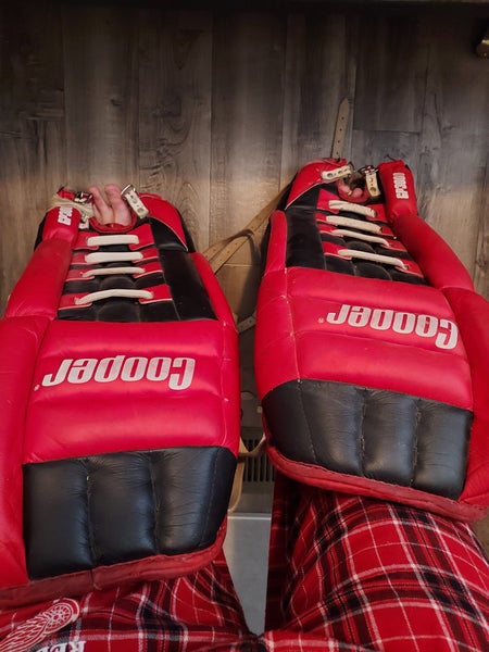 Vintage Cooper GP3000JR 26" Goalie Leg Pads | SidelineSwap | Buy and ...