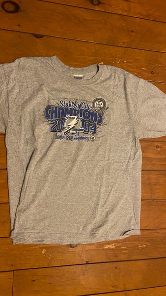 Tampa Bay Lightning 2004 Stanley Cup Championships T-Shirt ...