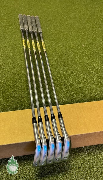 Used TaylorMade P-7MB Forged Irons 6-PW Tour Issue X100 X-Stiff Steel ...