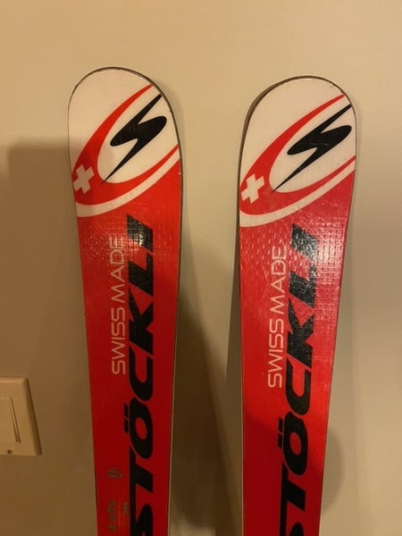 Stockli 154 cm LASER GS Skis With Salomon Bindings | SidelineSwap | Buy ...