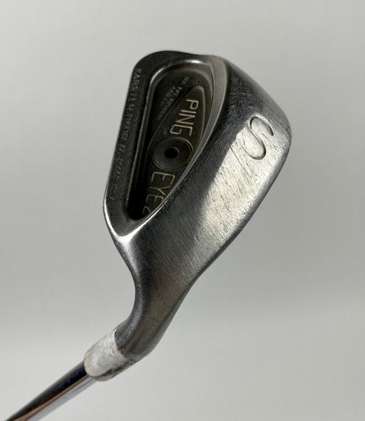 Used RH Ping Karsten Black Dot Ping Eye 2 Sand Wedge Steel Lite Flex ...