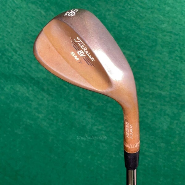 Titleist Vokey SM7 RAW 58-08M 58° Wedge Project X Rifle 6.5 Steel ExStiff | SidelineSwap | Buy ...