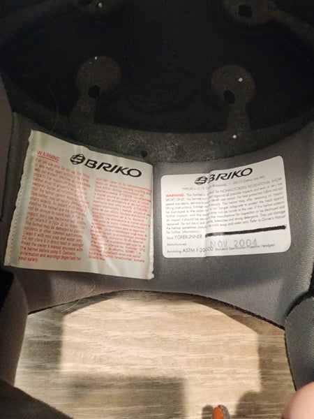 Used Unisex Medium/Large Briko Forerunner De Luxe Helmet | SidelineSwap ...