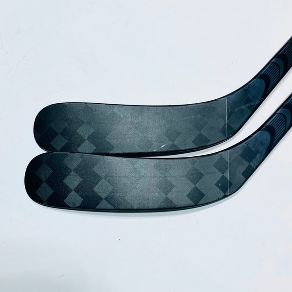 2 Pack Custom Silver CCM Jetspeed FT5 Pro Hockey Stick-LH-90 Flex-P88 ...