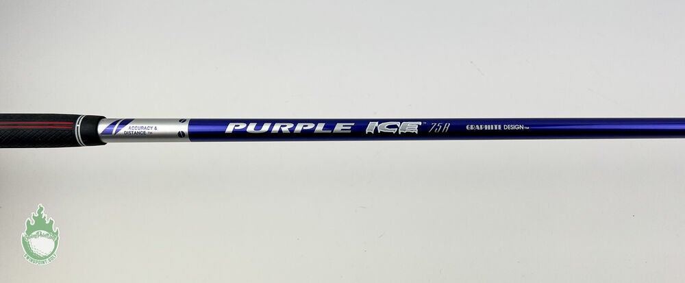 Used Graphite Design Purple Ice 75g Regular Flex Graphite Wood Shaft ...