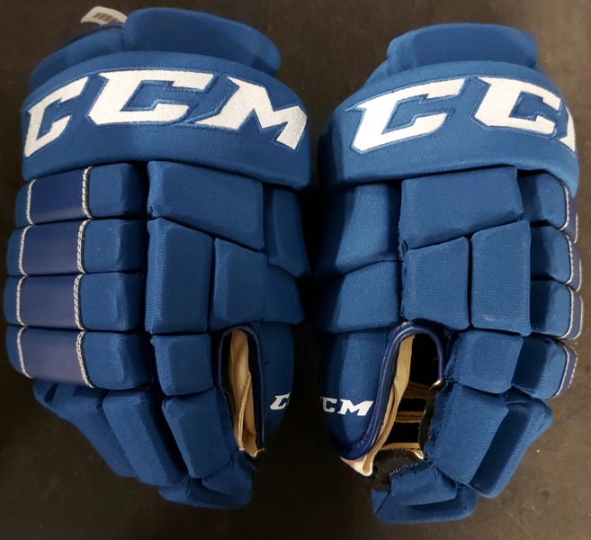 New CCM Blue Gloves 14" Pro Stock (VAN) | SidelineSwap | Buy and Sell ...