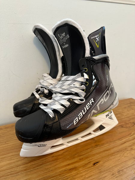 Bauer Pro Stock Vapor Hyperlite Custom Size 8 Hockey Skates ...
