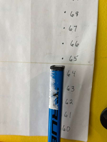 New Blue True Catalyst 9X Pro Stock Stick Toronto Maple Leafs Marner RH ...