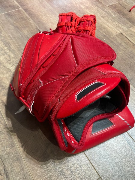 Bauer Hyperlite All Red PRO Full Set | SidelineSwap | Buy and Sell on ...