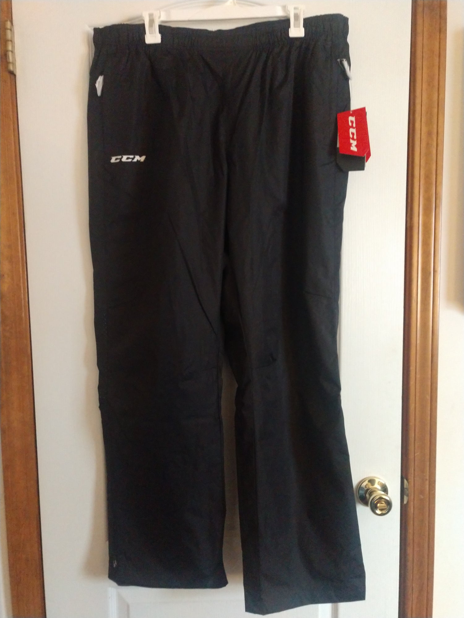 Black New XXL Men's CCM Team Warm-up Pants | SidelineSwap