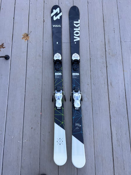 Volkl Wall Junior Twin Tip skis 138 cm with Bindings | SidelineSwap ...