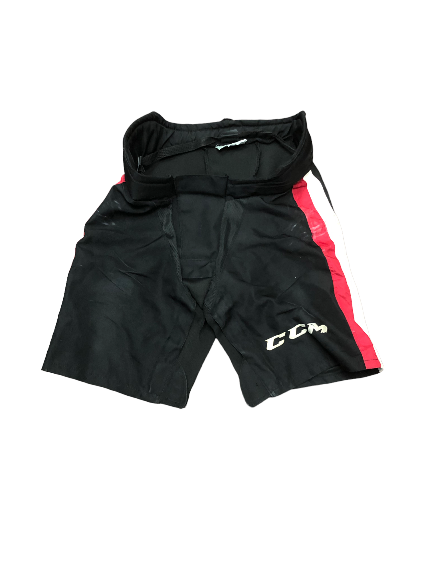 CCM PP90 Pro Stock Black/Red/White Medium Pant Shell | SidelineSwap