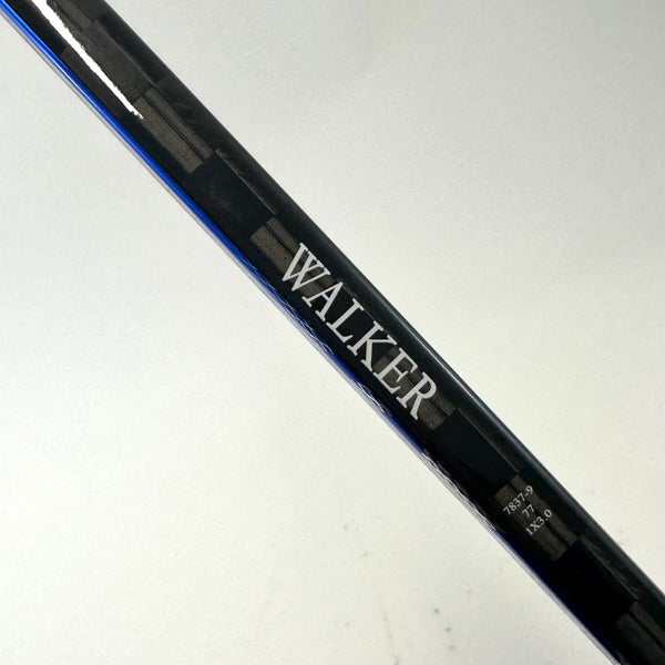 Brand New Left Handed Blue Bauer Vapor Hyperlite 77 Flex P92 Curve Grip ...