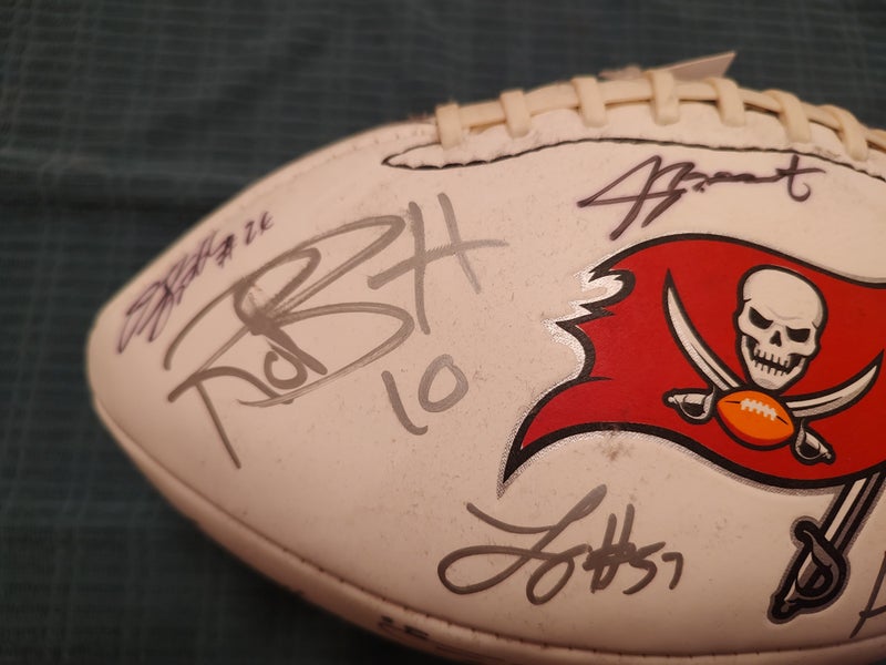 New Adult Wilson NFL Football signed by several Buccaneers ...