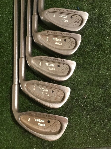 Tour Model II Black Dot Peripheral Weighted Irons Set (3-SW)Regular ...