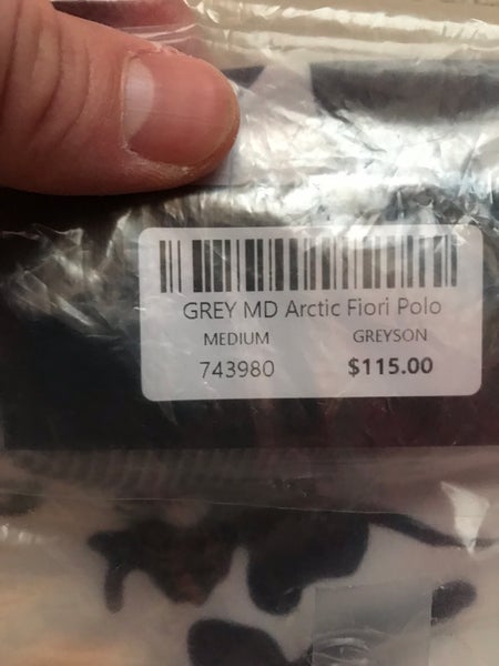 Greyson Arctic Mammoth Dunes Mens Golf Polo | SidelineSwap | Buy and ...