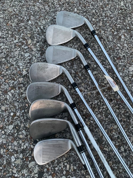 Used Men's TaylorMade R7 Left Iron Set Regular | SidelineSwap | Buy and ...