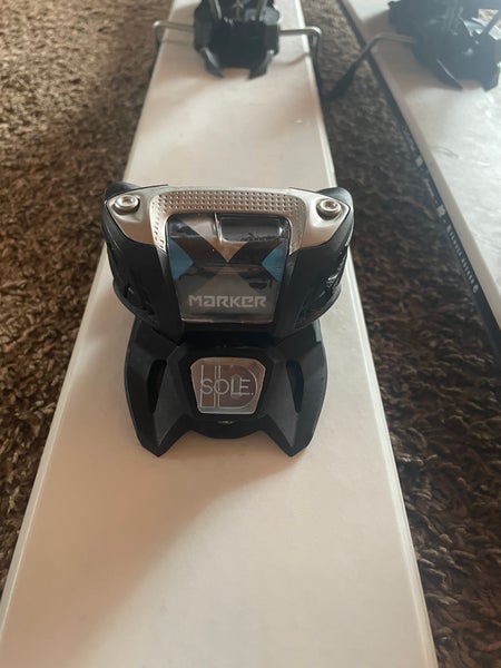 K2 Catamaran Full Rocker Powder Skis w/ Marker Griffon Bindings ...