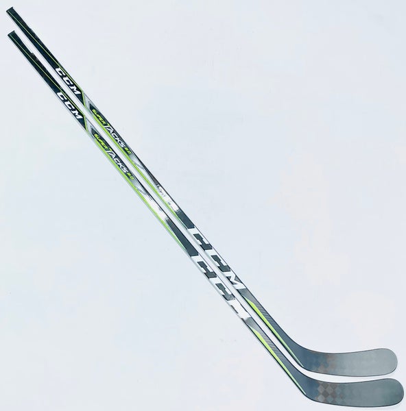 New 2 Pack CCM Supertacks 2.0 Hockey Sticks-LH-85 Flex-P90-Stick' Em ...
