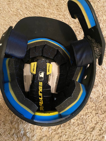 Rawlings Mach Jr Batting Helmet with Right face guard | SidelineSwap ...