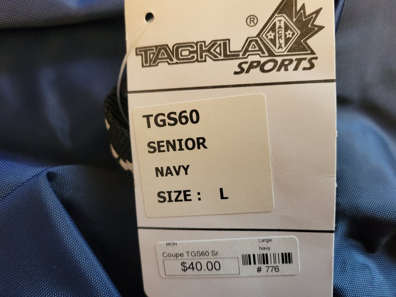 NEW Tackla Senior Large Hockey Pant Shell Navy Blue | SidelineSwap ...