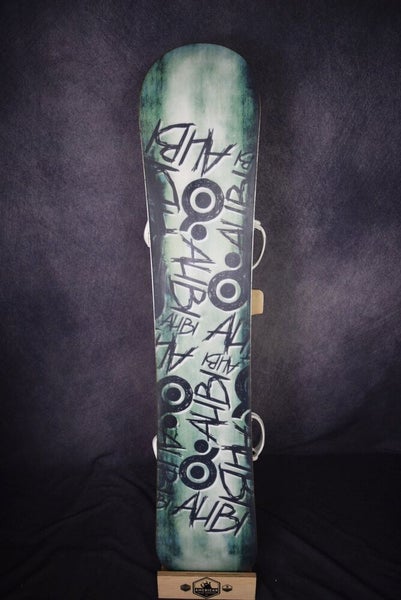 ALIBI SICTER WIDE SNOWBOARD SIZE 157 CM WITH NEW CHANRICH size BINDINGS ...