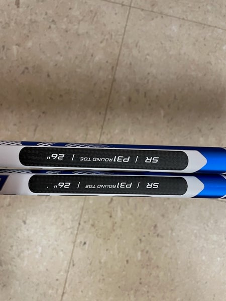 New Senior Bauer Regular Hyperlite Goalie Stick 26" Paddle 2 pack - | SidelineSwap | Buy and ...