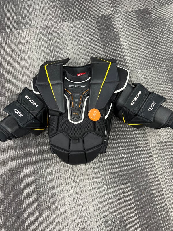Ccm Premier Pro LE hockey goalie chest arm protector pad Size XL Black ...