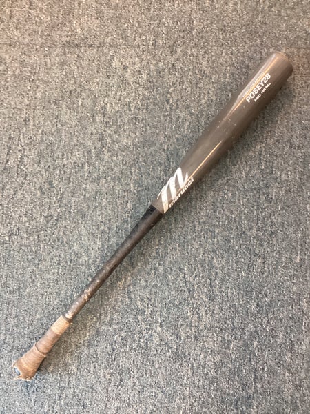 Marucci Posey Pro Metal Bat (-3) 30 oz 33"Smoke Used BBCOR Certified ...