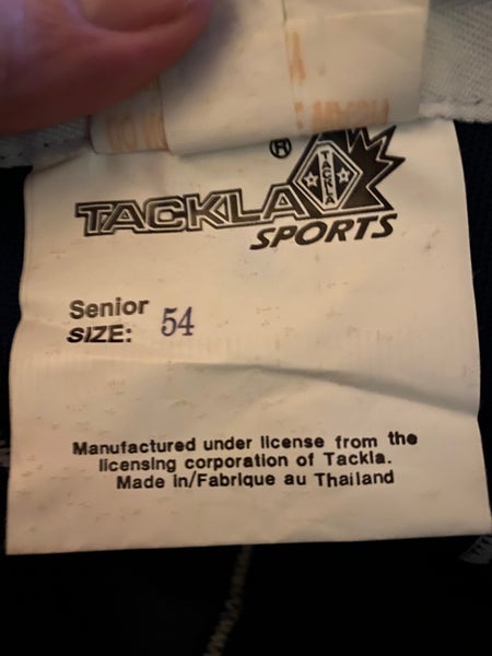 Senior Used XL Tackla navy shell size 54 | SidelineSwap | Buy and Sell ...
