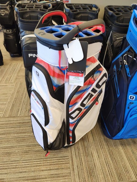 New 2023 Ogio Woode Purple Passion Cart Golf Bag Sidelineswap