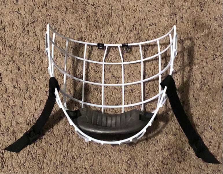 White Medium Bauer Profile II Cage | SidelineSwap | Buy and Sell on ...