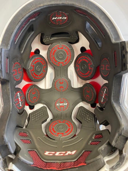 CCM Resistance Pro Stock Hockey Helmet CCM Visor Combo Large 3617 ...