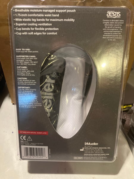 Mueller flex, shield, cup jockstrap supporter, unit, medium ...