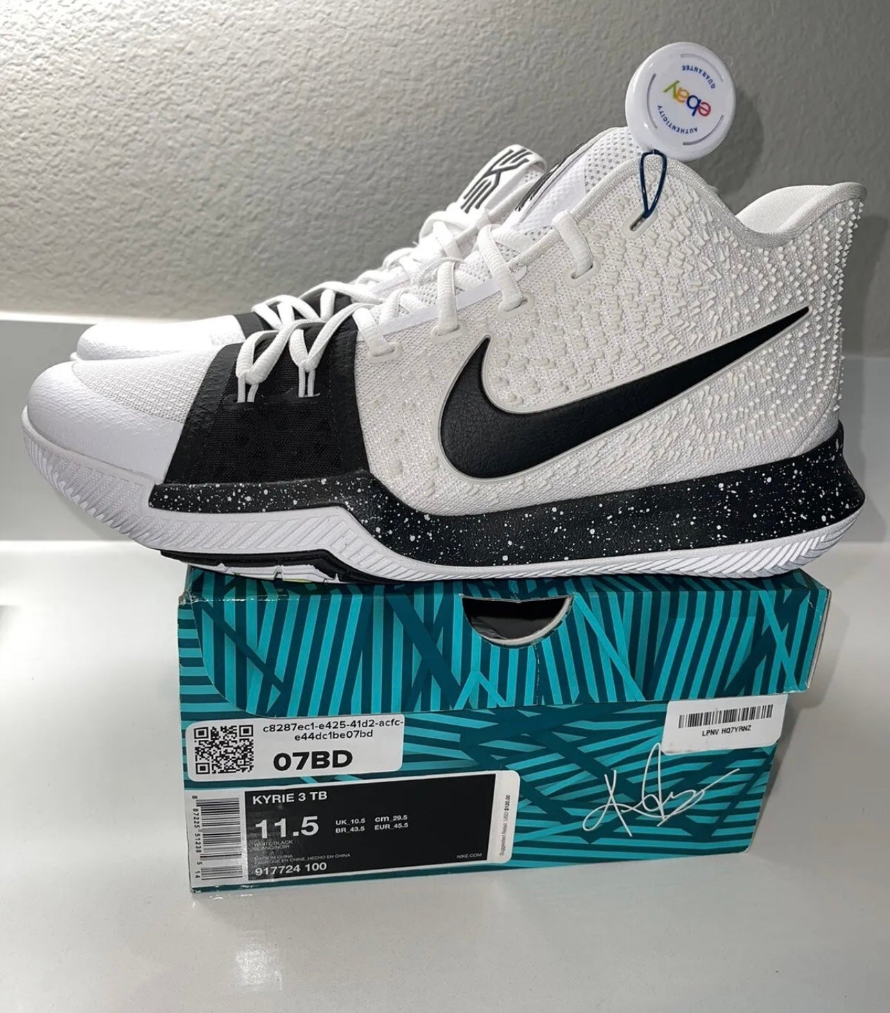 Nike Kyrie 3 TB ‘Cookies And Cream’ Brand new with original box Size 11 ...