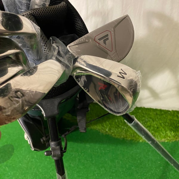 NEW Left Handed Top Flite Golf Club Set With Upgraded Stand Bag Sunday ...