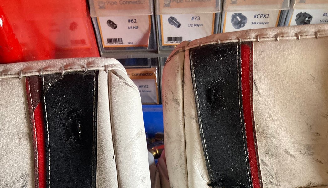 Koho 588 pro goalie pads | SidelineSwap | Buy and Sell on SidelineSwap