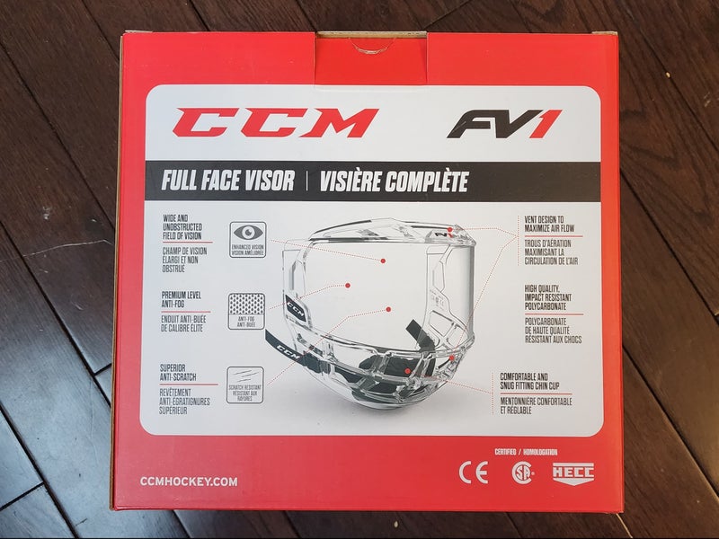 New CCM FV1 Full Face Visor/Shield (Junior) | SidelineSwap | Buy and ...