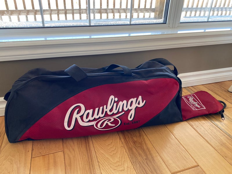 Rawlings baseball bat and equipment bag | SidelineSwap | Buy and Sell ...
