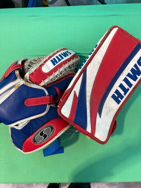 Used Smith Regular Goalie Glove & Blocker Set | SidelineSwap | Buy and ...