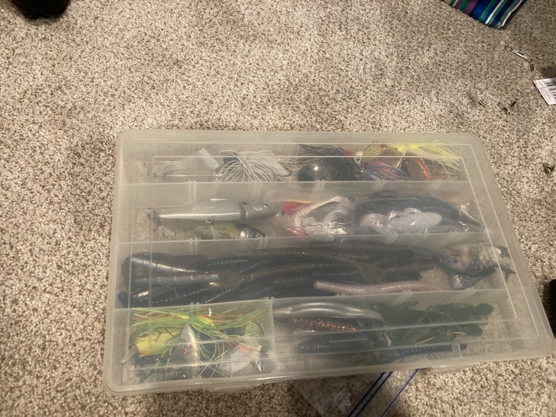 Assorted Bass And Panfish Lure Set with Tackle Box | SidelineSwap | Buy ...