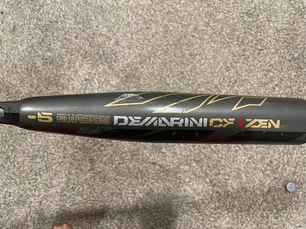 Used USSSA 2019 DeMarini CF Zen Composite Bat -5 26OZ 31" | SidelineSwap