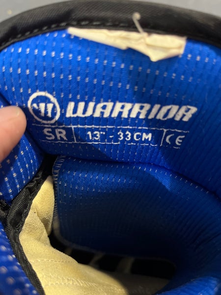 Game Used Black Warrior Covert QRL Pro Stock Gloves Team Issued #14 13 ...